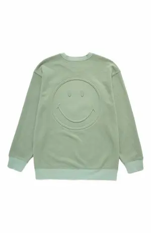 SAMII RYAN Smiley Thermal Crewneck