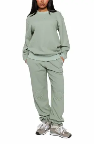 SAMII RYAN Smiley Thermal Crewneck