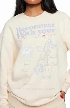 SAMII RYAN X Smiley Reconnect Crewneck