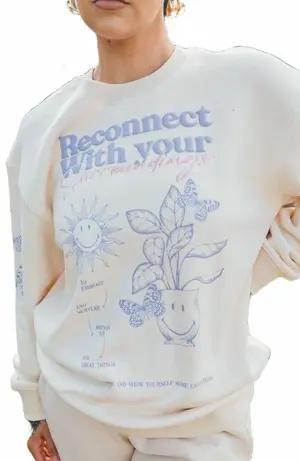 SAMII RYAN X Smiley Reconnect Crewneck