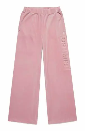 SAMII RYAN Optimist Velour Wide Leg Pants