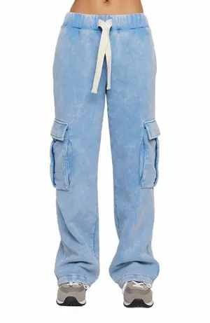 SAMII RYAN Cargo Sweatpants - Blue