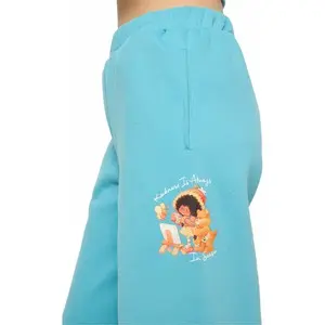 SAMII RYAN Kindness Season Oversized Tee - Washed Blue