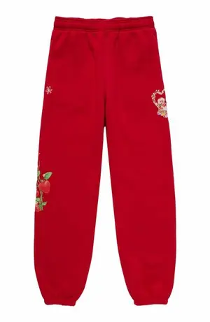 SAMII RYAN Life Is Sweet Sweatpants - Red