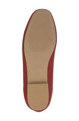 Mia Raisa Stretch Knit Flat - Red