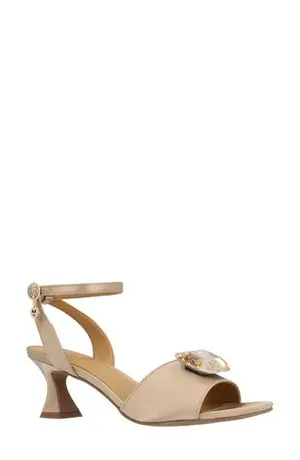 J. Reneé Nickee Ankle Strap Sandal - Beige