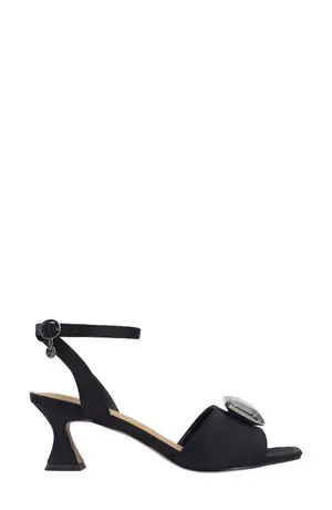 J. Reneé Nickee Ankle Strap Sandal - Black