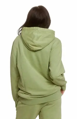 SAMII RYAN Embroidered Cotton Hoodie