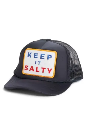 FRIDAY FEELIN’ Patch Trucker Hat - Navy