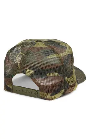 FRIDAY FEELIN’ Aloha Patch Trucker Hat - Camo