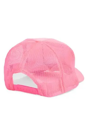 FRIDAY FEELIN’ Salty Moms Club Patch Trucker Hat - Pink