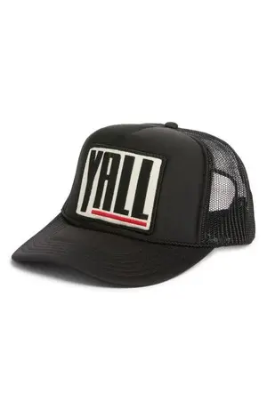 FRIDAY FEELIN’ Patch Trucker Hat - Black