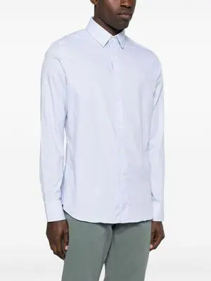 Canali Grid-pattern Shirt