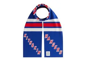 Kith X New York Rangers New York Knitted Scarf - Cyclone