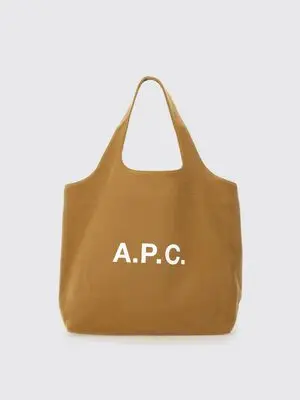 A.p.c. A.p.c. Logo Tote Bag Beige