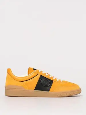 Valentino Garavani Suede Sneakers - Ocher