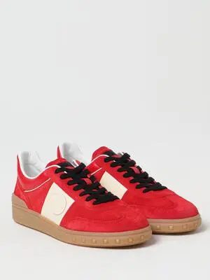 Valentino Garavani Suede Sneakers - Red