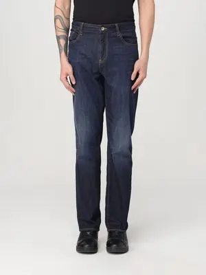 Armani Exchange Dark Wash Denim Jeans - Blue