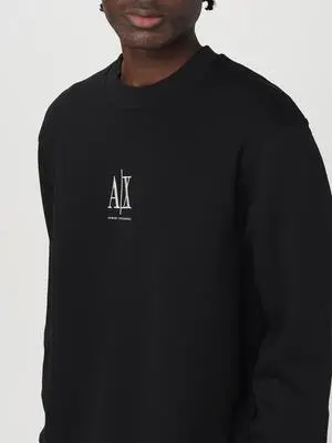 Armani Exchange Sweatshirt With Logo - Black