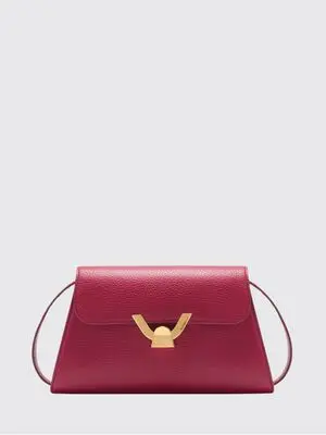 COCCINELLE Leather Crossbody Bag - Wine