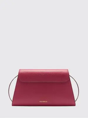 COCCINELLE Leather Crossbody Bag - Wine