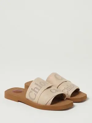Chloé Heeled Sandal - Beige