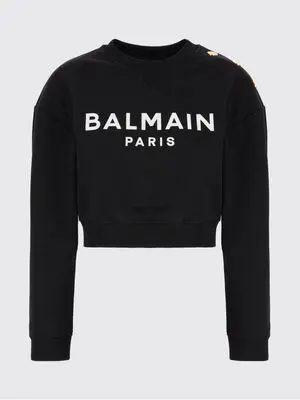 Balmain Off The Shoulder Sweatshirts Hoodies For Women