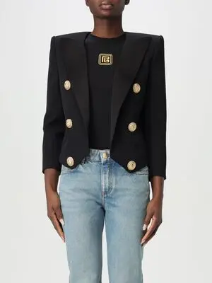 Balmain Button Detailed Jackets For Women