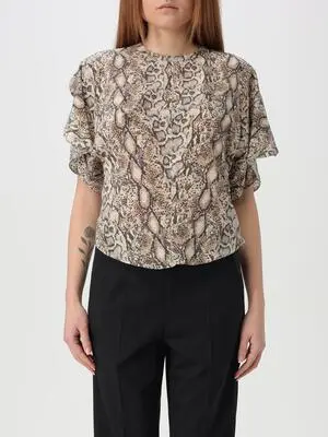 Isabel Marant Printed Top - Beige