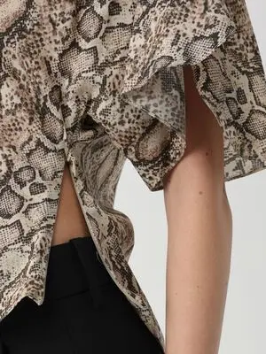Isabel Marant Printed Top - Beige