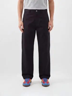 Carhartt Work In Progress Carhartt Wip Wide Leg Trousers Grey