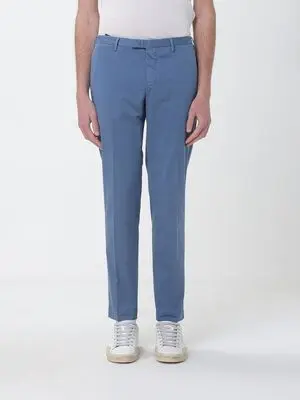 PT TORINO Stretch Cotton Chino Trousers - Gnawed Blue