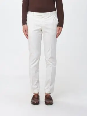 PT TORINO Stretch Cotton Chino Trousers - Natural