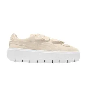 PUMA Platform Trace Strap Sneakers - Cream