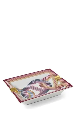 Hermès Multicolor Porcelain Ashtray