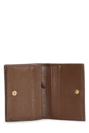Gucci Gg Supreme Canvas Horsebit Compact Wallet