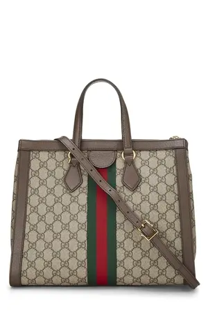 Gucci Gg Supreme Canvas Ophidia Tote