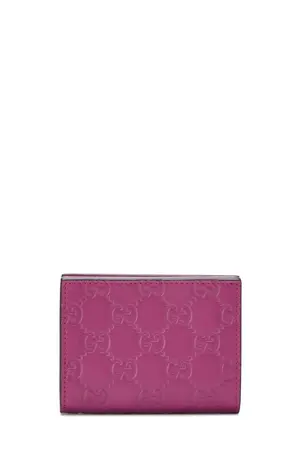 Gucci Ssima Bifold Bow Wallet