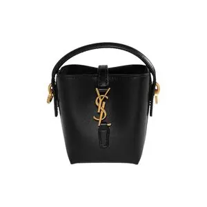 Saint Laurent Le 37 Micro Bucket Bag - Black