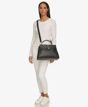 Dkny Large Leather Satchel