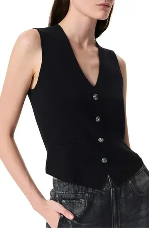 Rag & Bone Ella Merino Wool-blend Sweater Vest