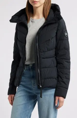 Canada Goose Clair Down Puffer Jacket - Black