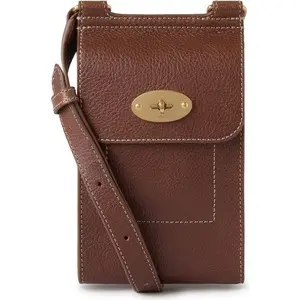 Mulberry Mini Antony Leather Pouch - Oak