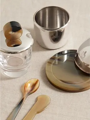 Brunello Cucinelli Plated And Horn Serving Set