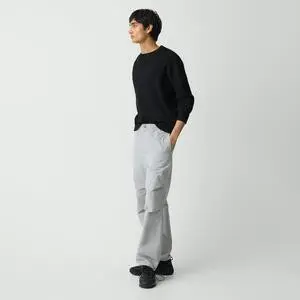 Theory Wide-leg Drawstring Pant - Dark Vapor