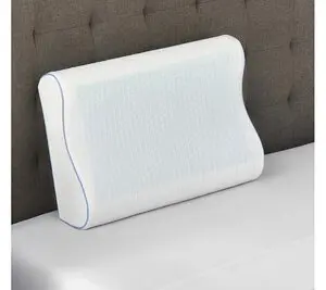 BODIPEDIC Cooling Gel Overlay Memory Foam Conto Ur Bed Pillow - One-color