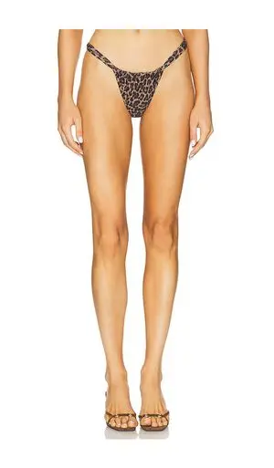 LOVERS AND FRIENDS Adore You Bottom - Brown Leopard