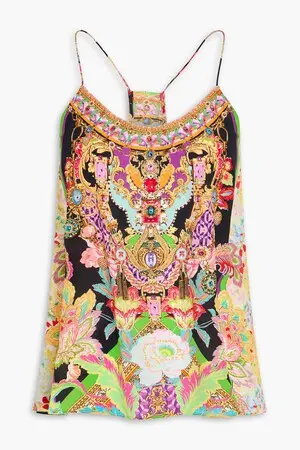 Camilla Embellished Camis Tanks For Women
