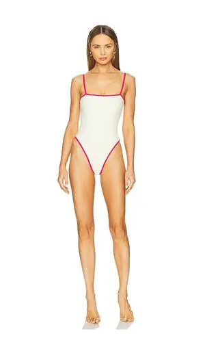 MONTCE Jacelyn One Piece - Cream & Raspberry