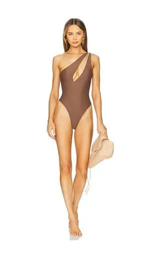 LOVERS AND FRIENDS Level Up One Piece - Brown